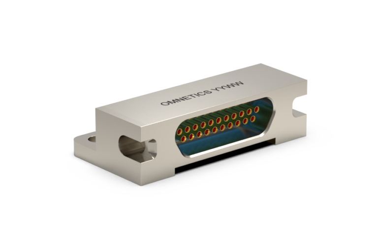 Latching Micro-D Right Angle Thru-Hole Mount (H2) - Omnetics Connector ...