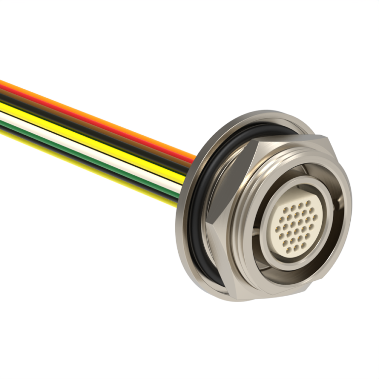 Micro 360® Break Away Circulars Panel Mount - Discrete Wire/Cable ...